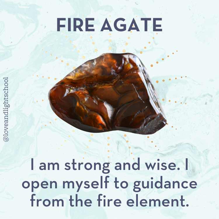 Healing Properties of Fire Agate A Crystal for Strength Vitality Love Light School of Crystal Therapy